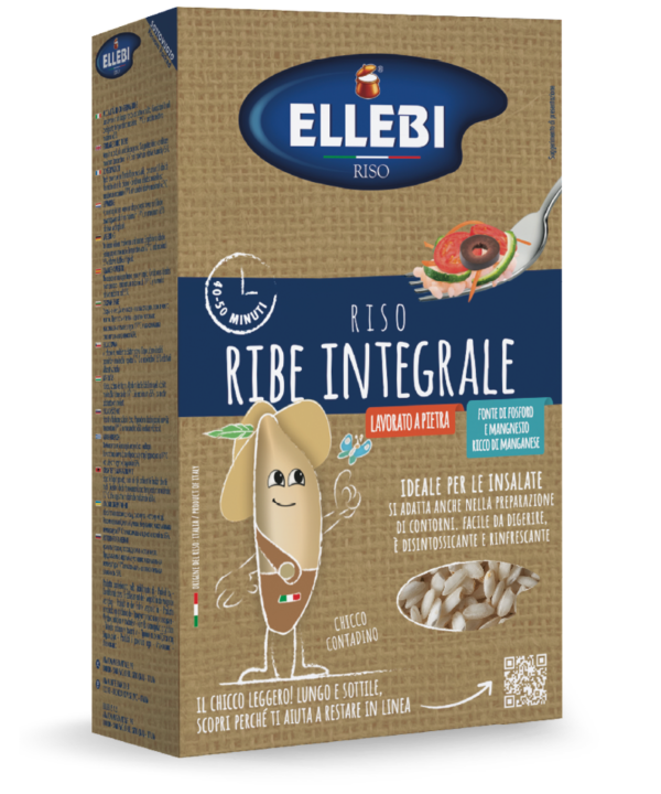 riso ribe integrale il chicco leggero - Riso Ellebi