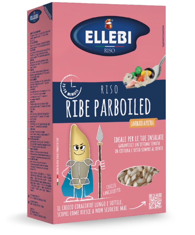 riso parboiled ribe il chicco corazzato - Riso Ellebi
